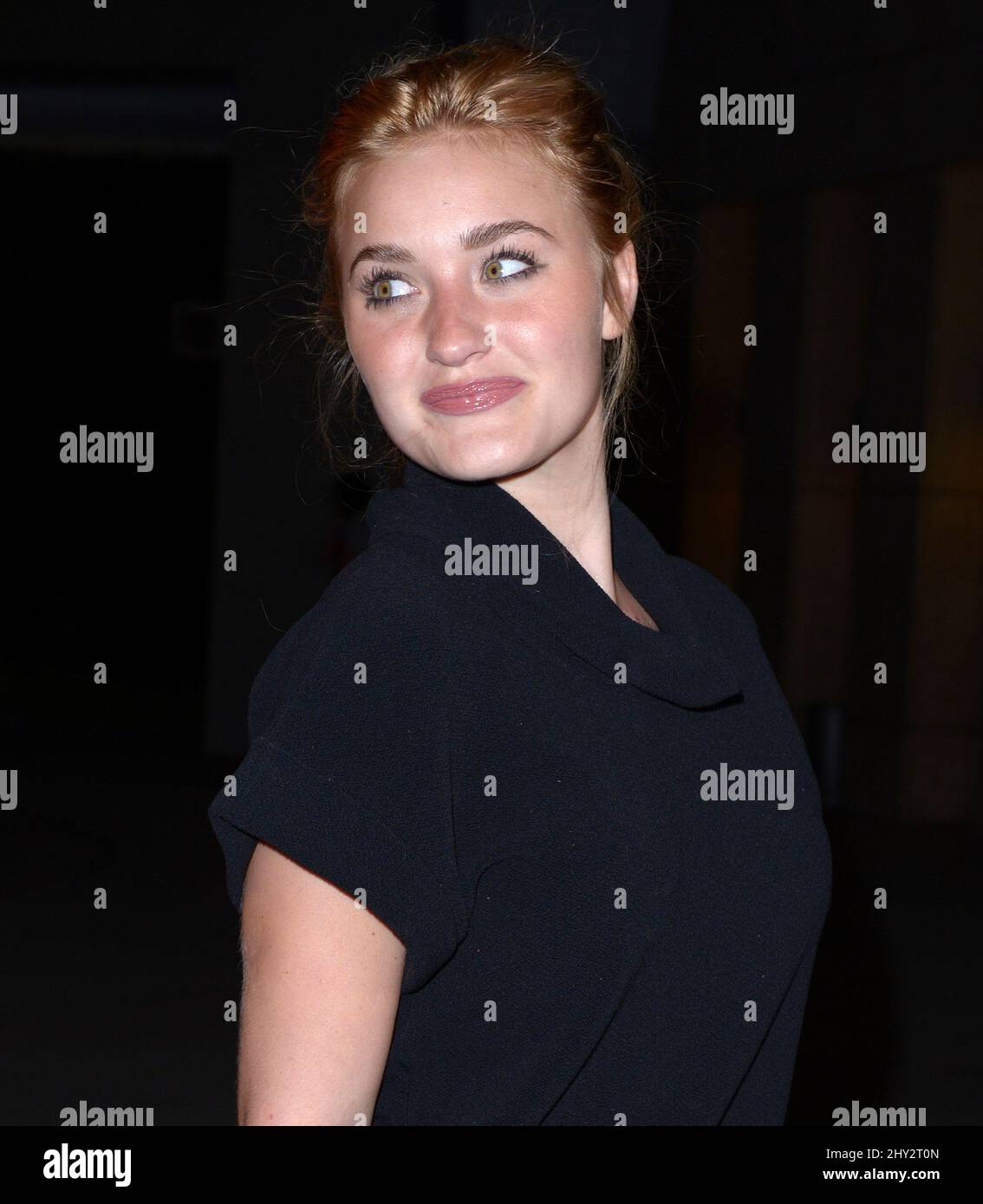 AJ Michalka attending the 'How I Live Now' Premiere in Los Angeles ...