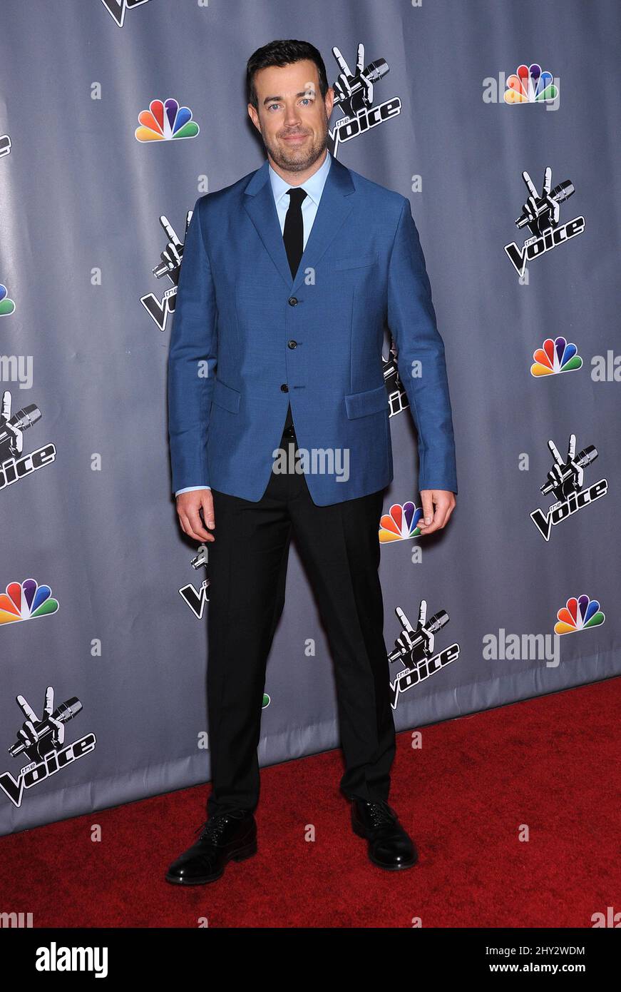 Carson Daly attends the The Voice Season 5 Top 12 at Universal Studios ...