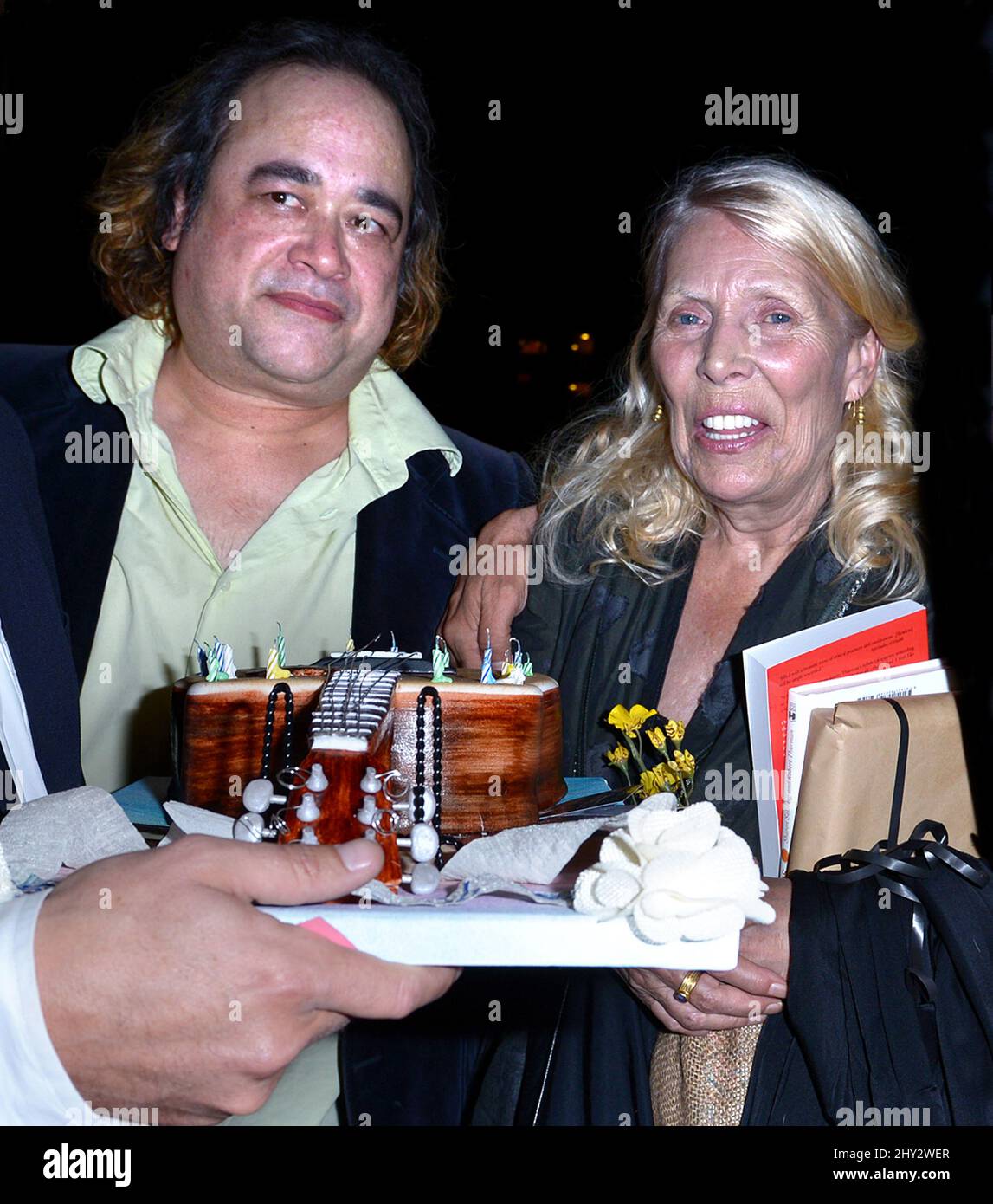 Joni mitchell celebrates her 70th birthday hi-res stock photography and ...