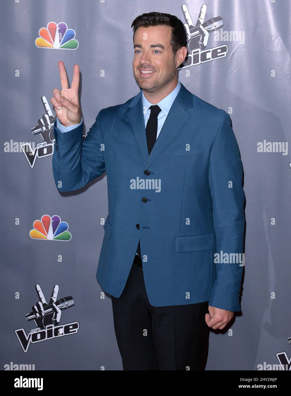Carson Daly attends the The Voice Season 5 Top 12 at Universal Studios ...