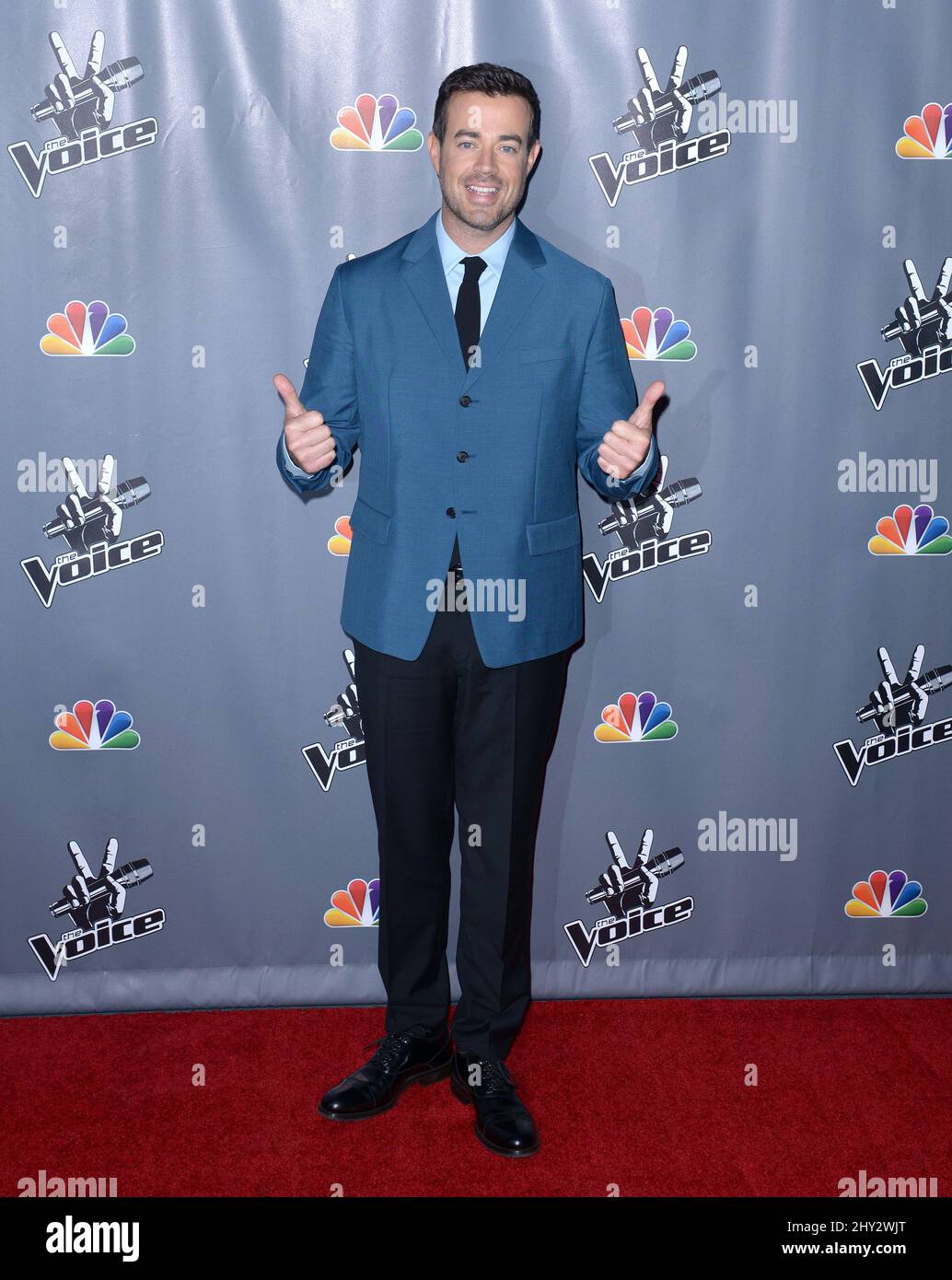 Carson Daly attends the The Voice Season 5 Top 12 at Universal Studios ...
