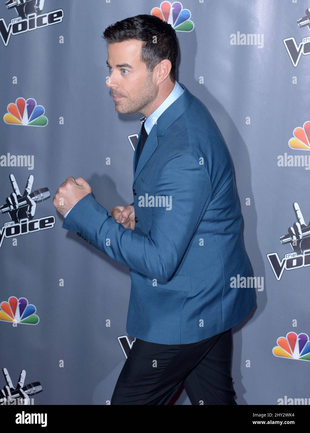 Carson Daly attends the The Voice Season 5 Top 12 at Universal Studios ...
