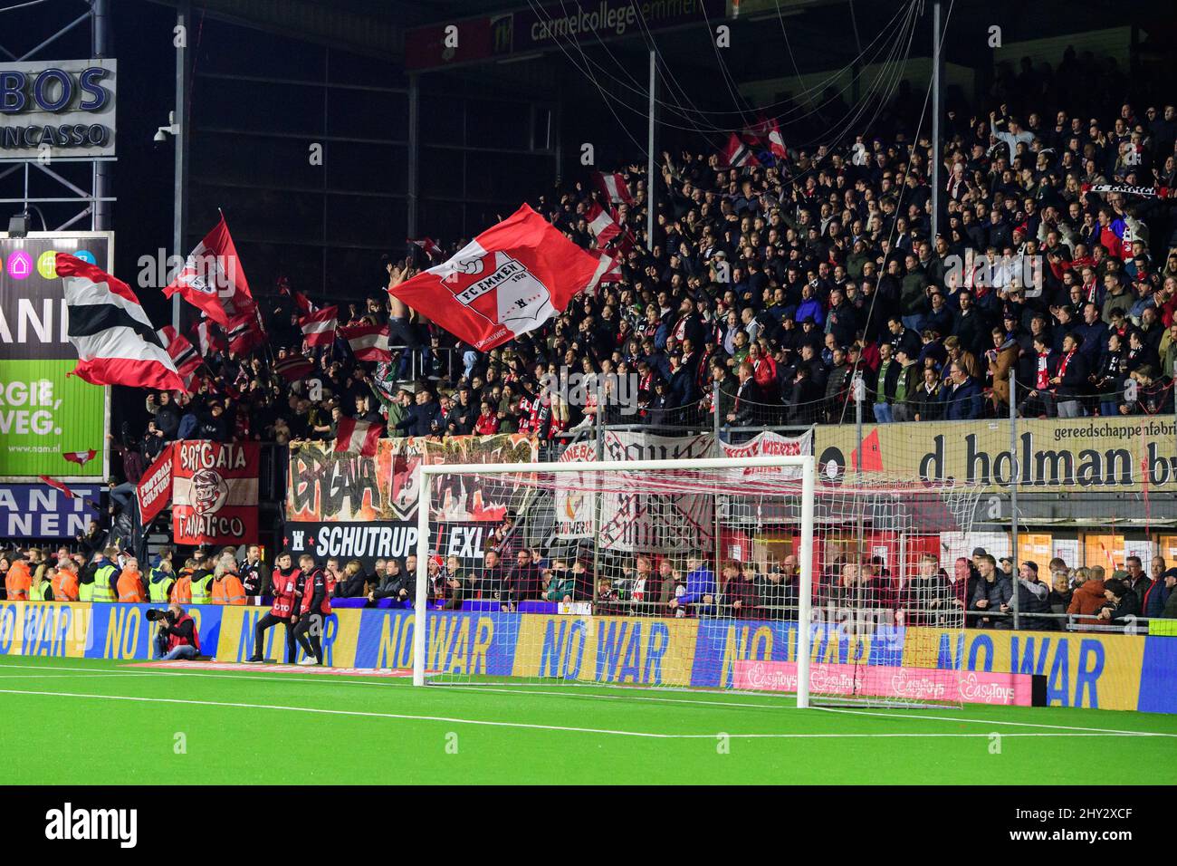 EMMEN, Stadium Oude Meerdijk, 14-03-2022 , season 2021 / 2022 , Dutch Keuken Kampioen Divisie ...
