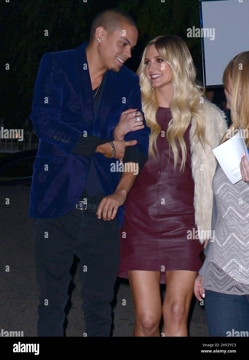 Ashlee Simpson, Evan Ross attending the BandFuse: Rock Legends the ...