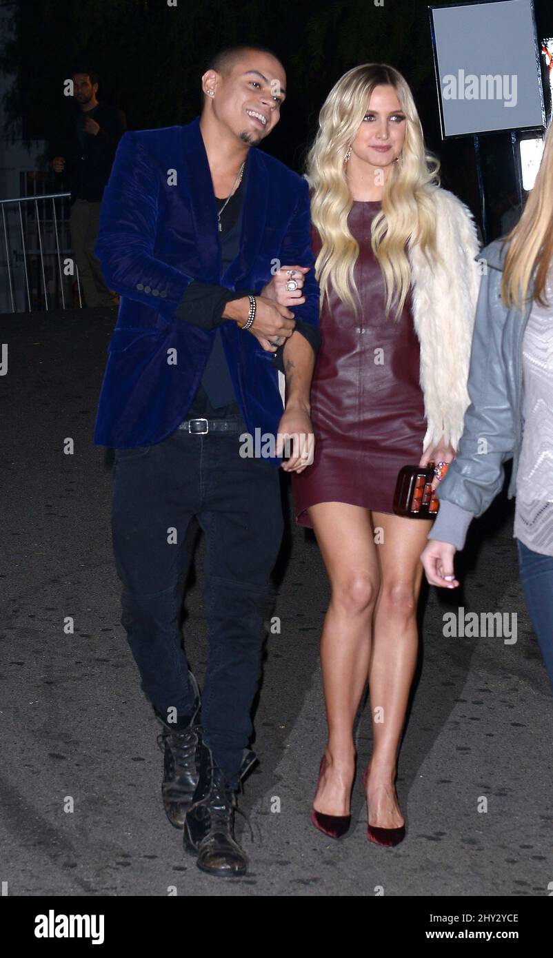 Ashlee Simpson, Evan Ross attending the BandFuse: Rock Legends the ...