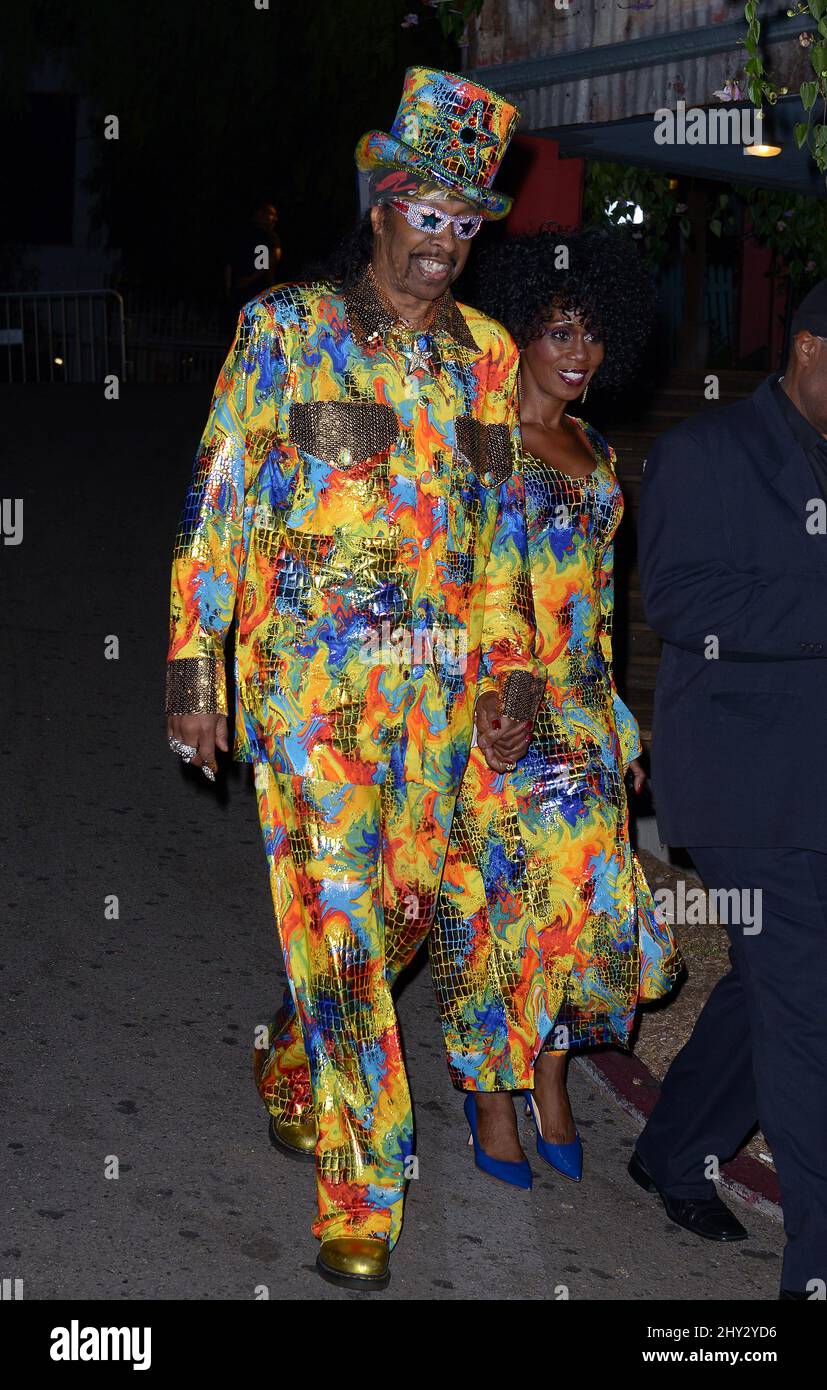 Bootsy Collins, Patti Collins arrives at the "Bandfuse: Rock Legends ...