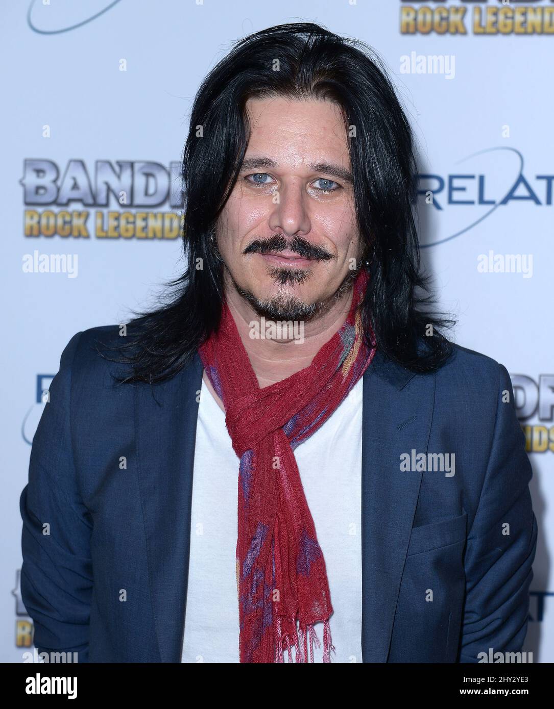 Gilby Clarke arrives at the "Bandfuse: Rock Legends" video game launch ...