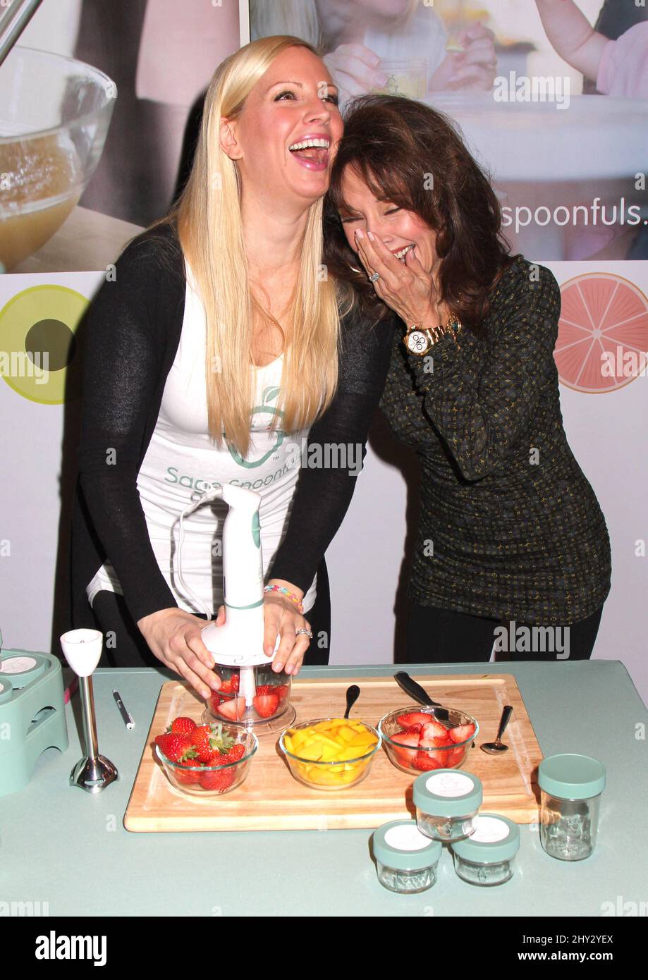 Liza Huber and Susan Lucci attends the 18th Annual Biggest Baby Shower ...