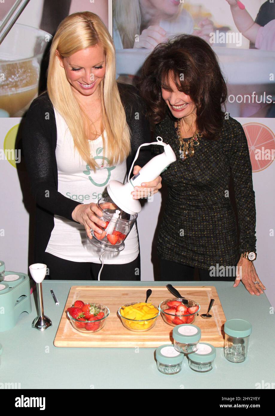 Liza Huber and Susan Lucci attends the 18th Annual Biggest Baby Shower ...