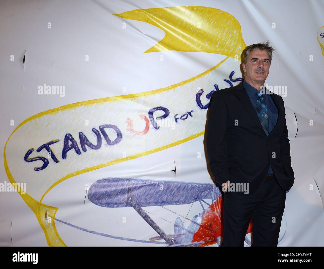 Chris Noth arrives at the "Stand Up For Gus" Benefit at Bootsy Bellows ...