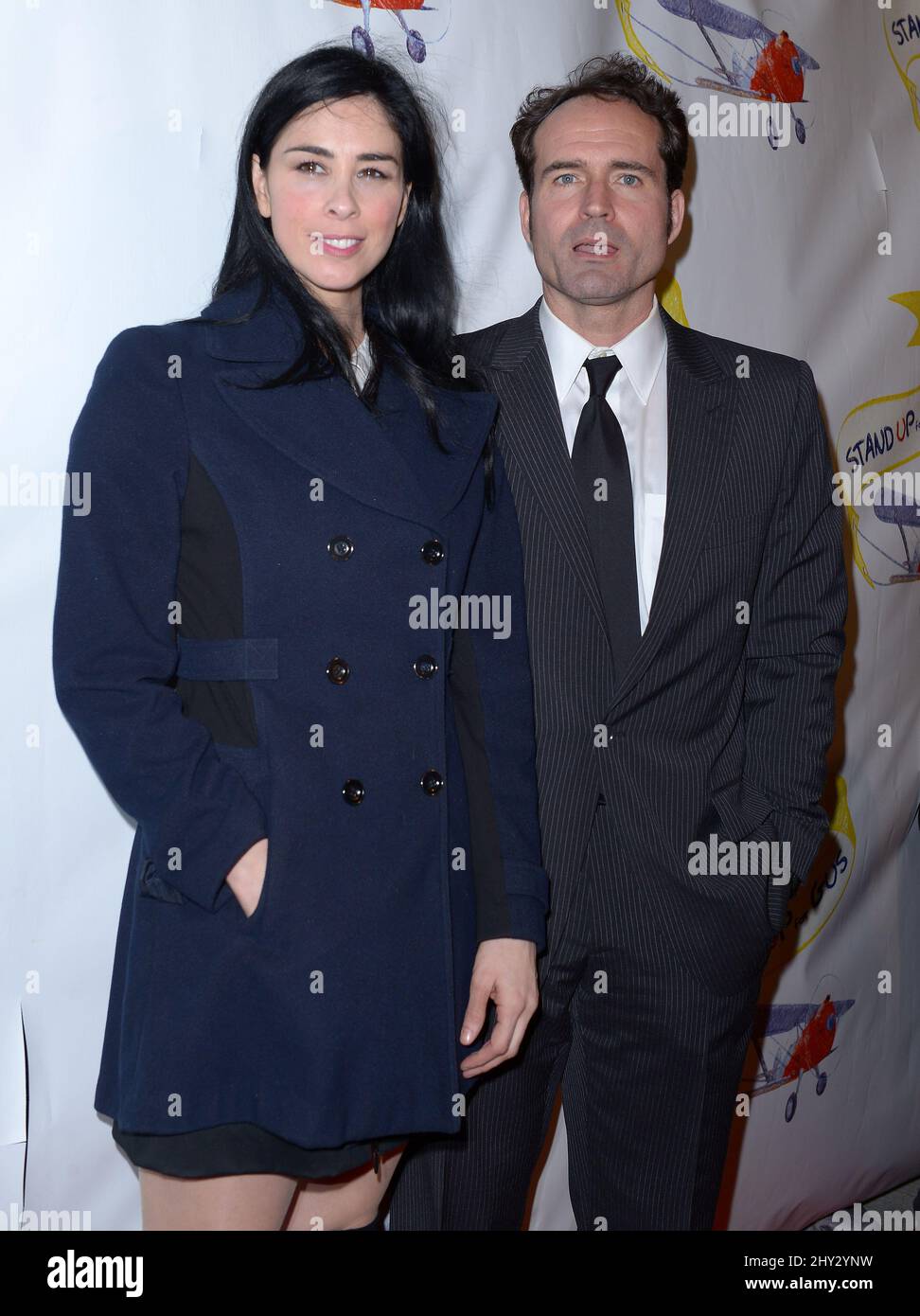 Sarah Silverman, Jason Patric arrives at the "Stand Up For Gus" Benefit ...