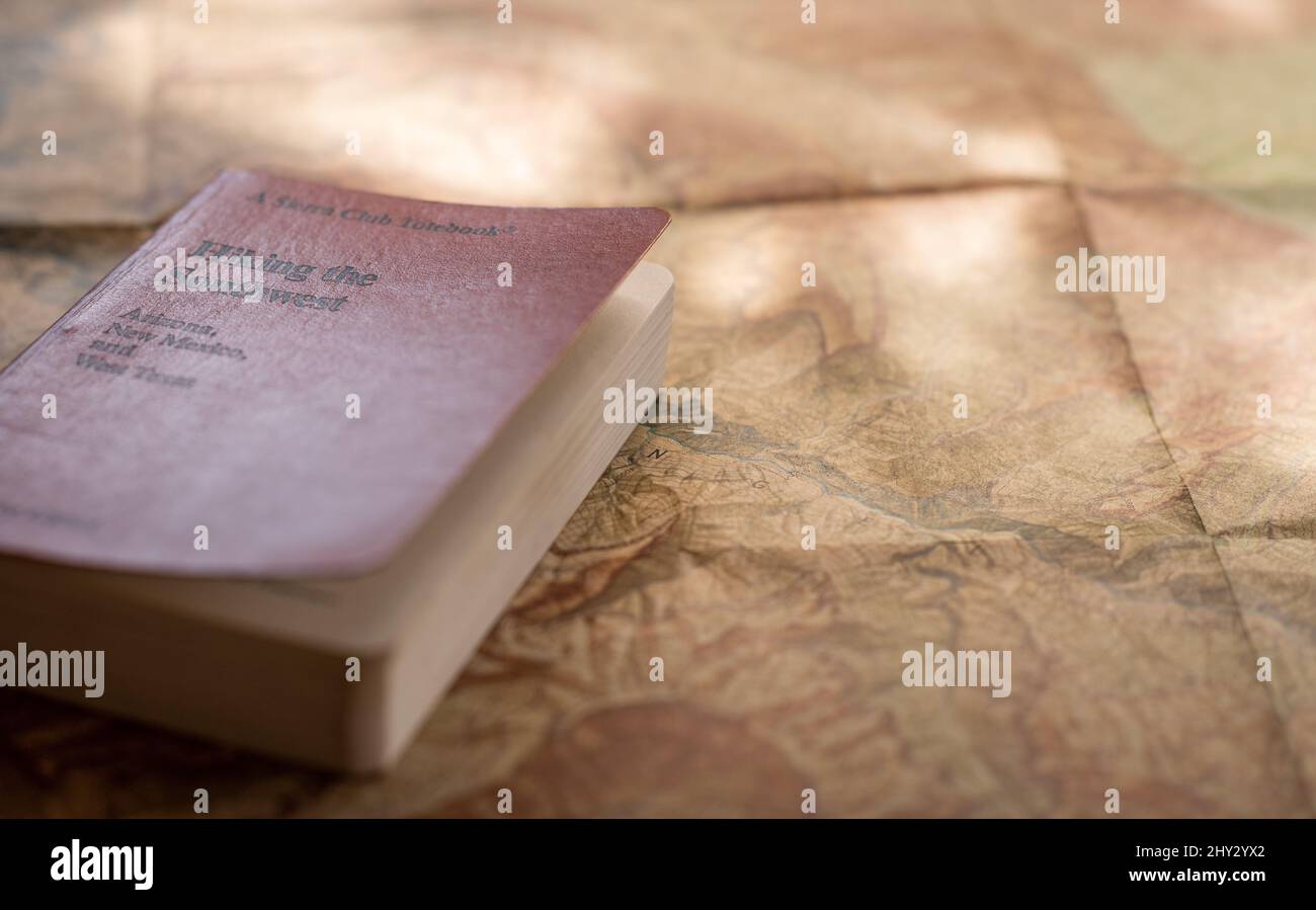 Hiking guidebook hi-res stock photography and images - Alamy