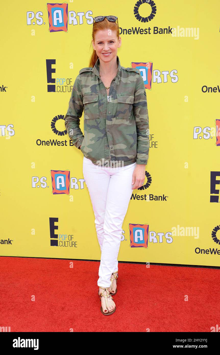 Sarah Rafferty attending the P.S Arts 'Express Yourself' 2013 in Santa ...