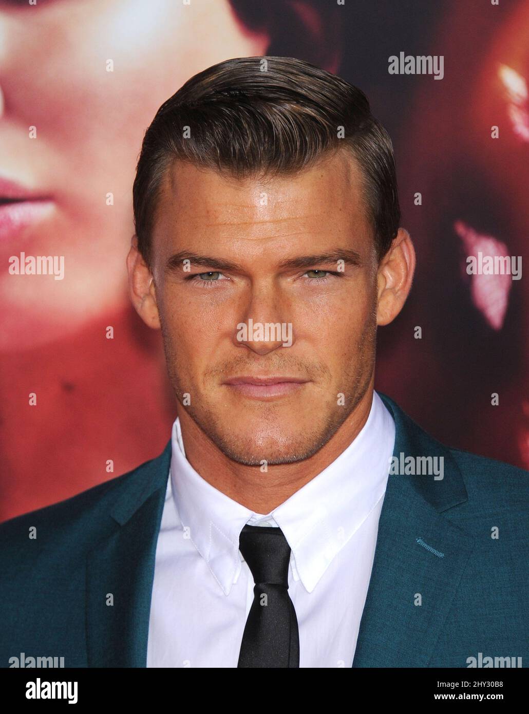 Alan Ritchson attending the Hunger Games: Catching Fire premiere in Los ...