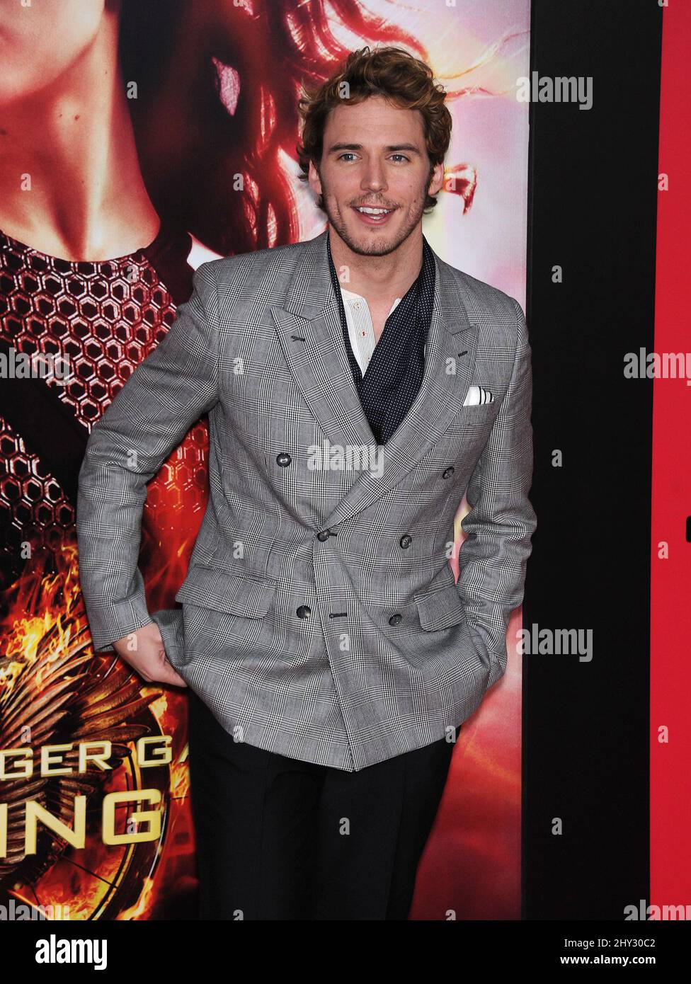 Sam Claflin Hunger Games Premiere Sam Claflin Editorial Stock Image.