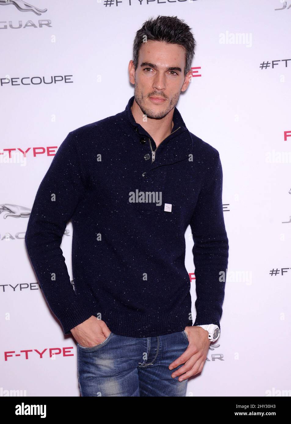 Josh Kloss attending the Jaguar F-Type reveal party at Playa Vista ...