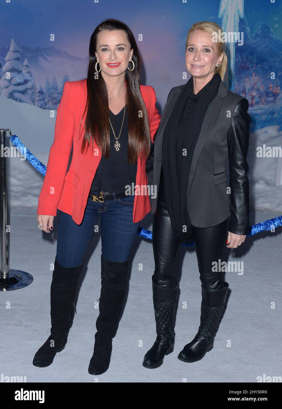 Kyle Richards, Kim Richards attending the Frozen Premiere in Los ...