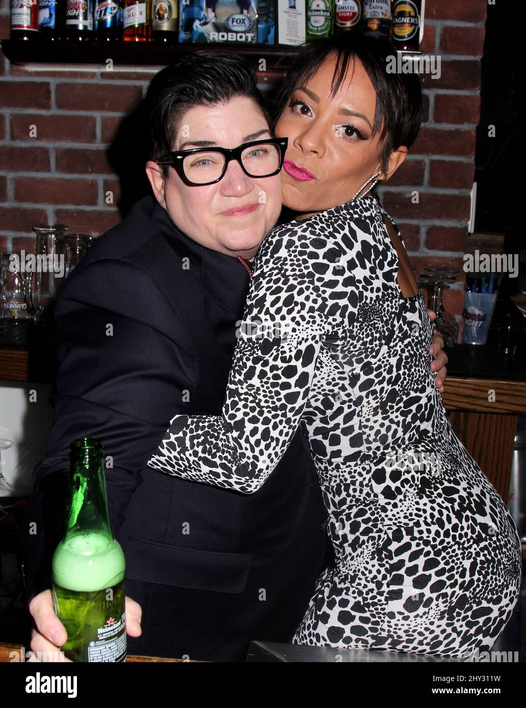 Lea DeLaria and Selenis Levya attending the "Stockings With Care ...