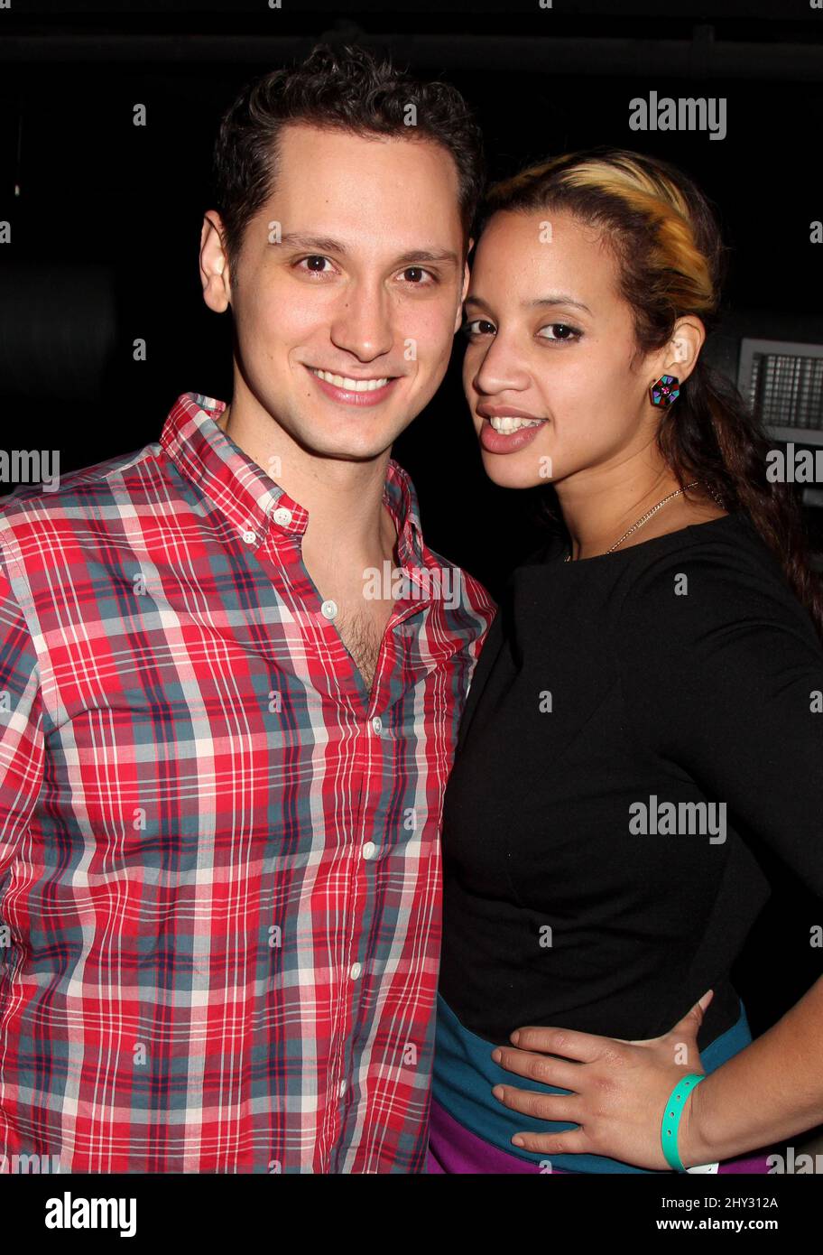 Matt McGorry and Dascha Polanco attending the "Stockings With Care ...