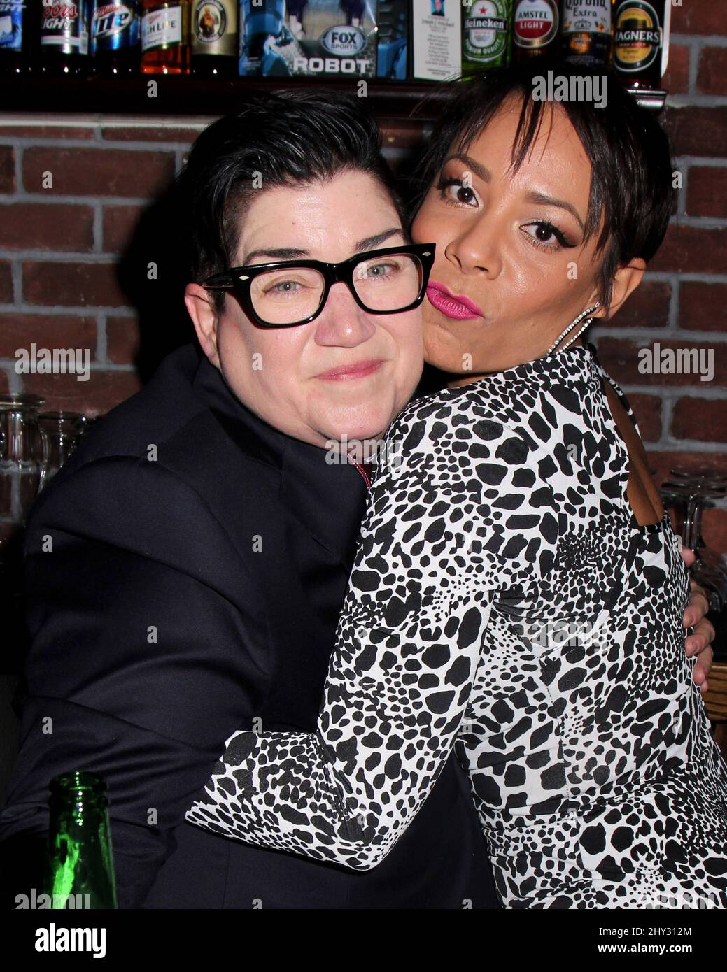 Lea DeLaria and Selenis Levya attending the "Stockings With Care ...