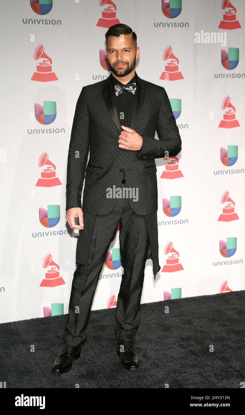 Ricky Martin attending the 14th Annual Latin Grammy Awards held at ...