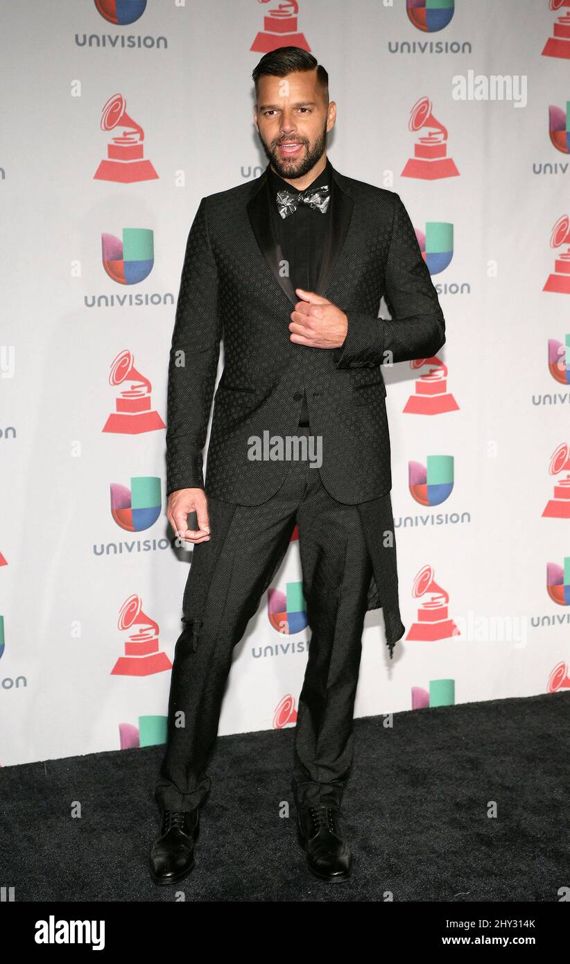 Ricky Martin attending the 14th Annual Latin Grammy Awards held at ...