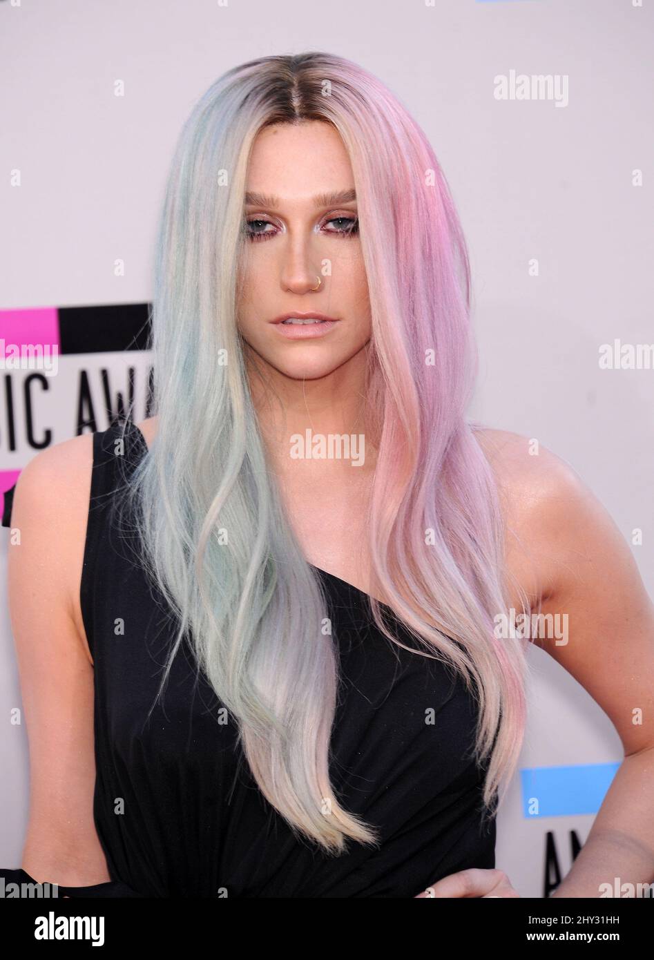 Kesha attending the 2013 American Music Awards held at Nokia Theatre L ...