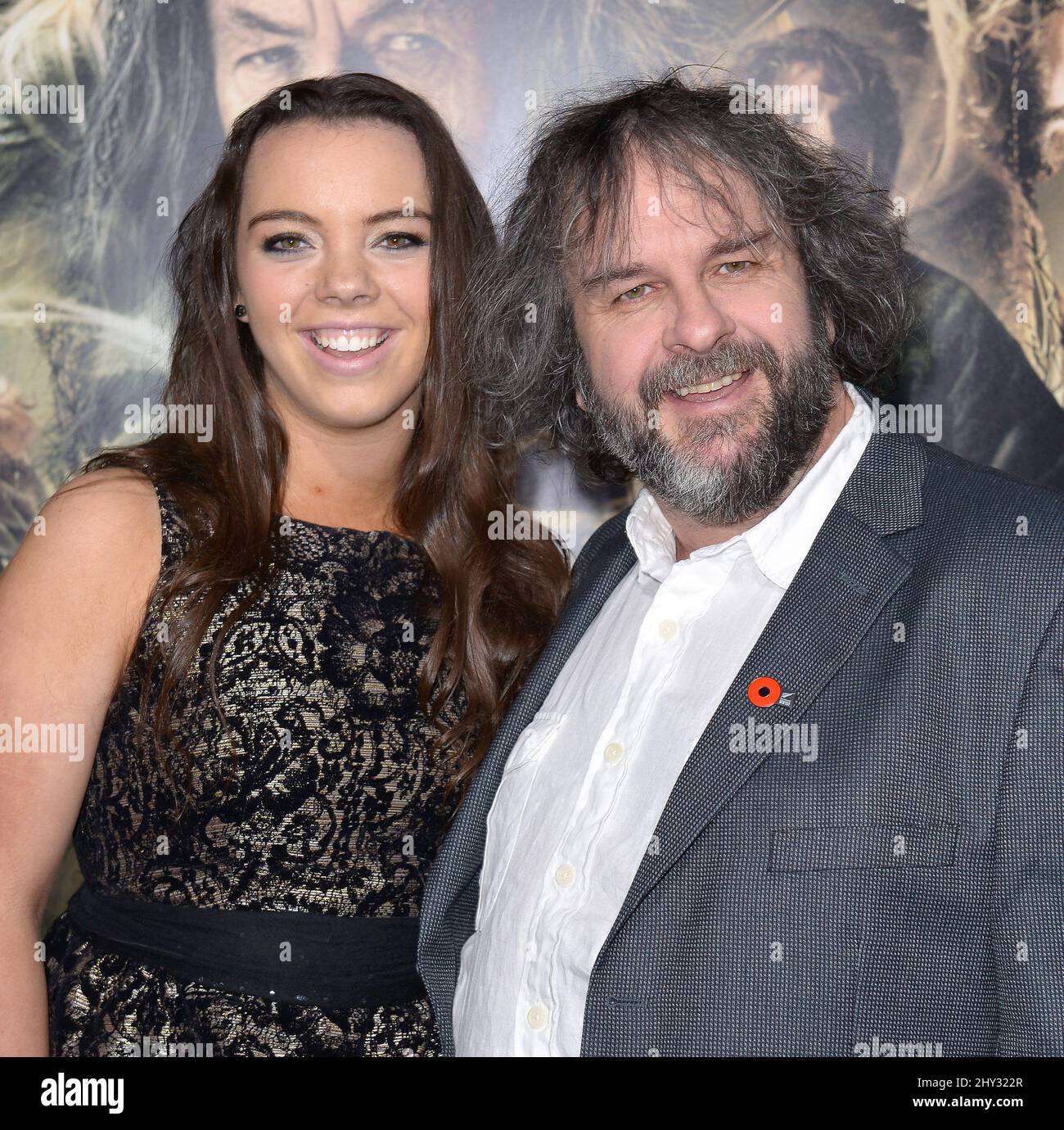 Peter Jackson attending "The Hobbit: The Desolation Of Smaug" premiere ...