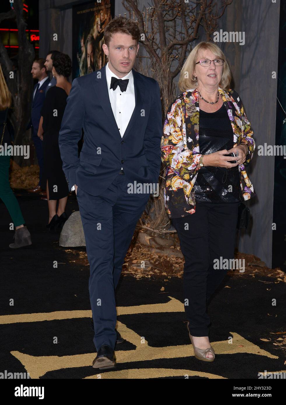 Calum Gittins attending "The Hobbit: The Desolation Of Smaug" premiere ...