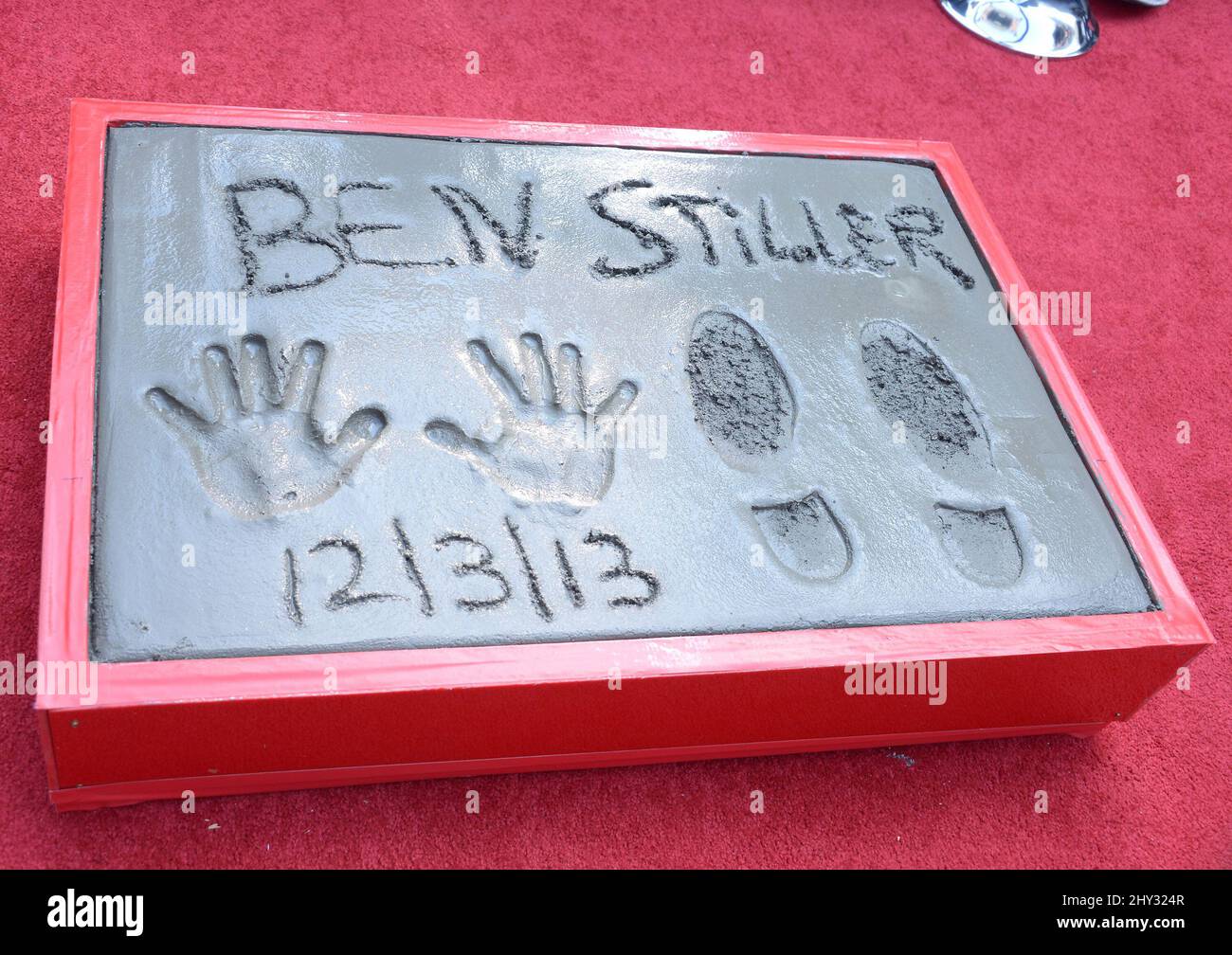 Ben Stiller's Hand and Footprint at the Ben Stiller Hand and Footprint ...