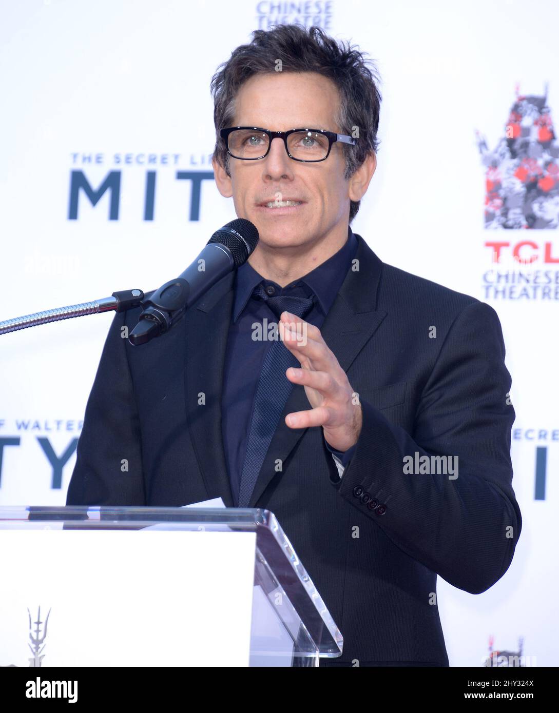 Ben Stiller at the Ben Stiller Hand and Footprint Ceremony at the TCL ...