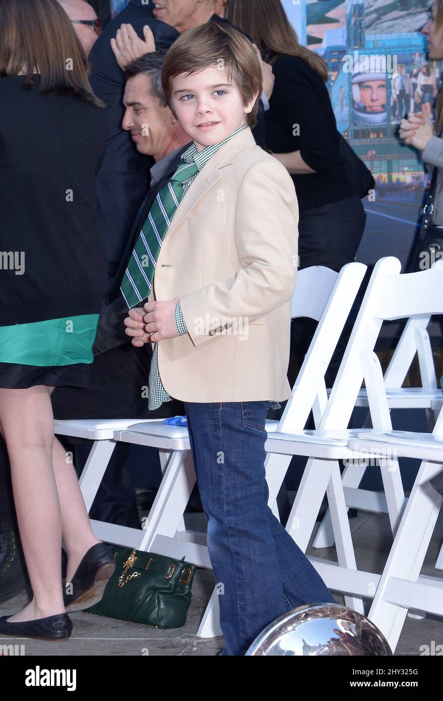 Quinlin Stiller at the Ben Stiller Hand and Footprint Ceremony at the ...