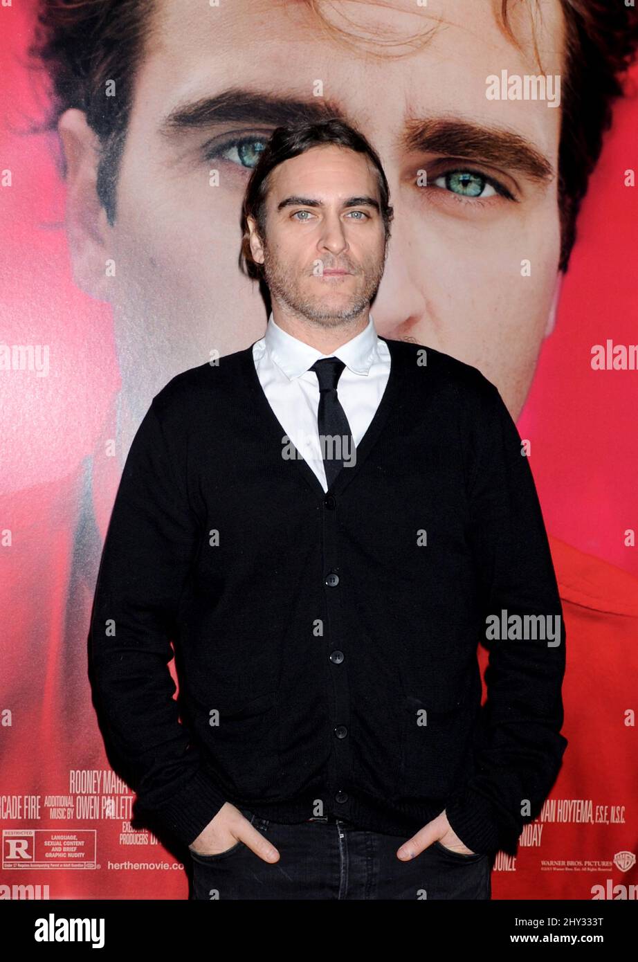 Joaquin Phoenix attending the 'Her' premiere held at the Director's ...