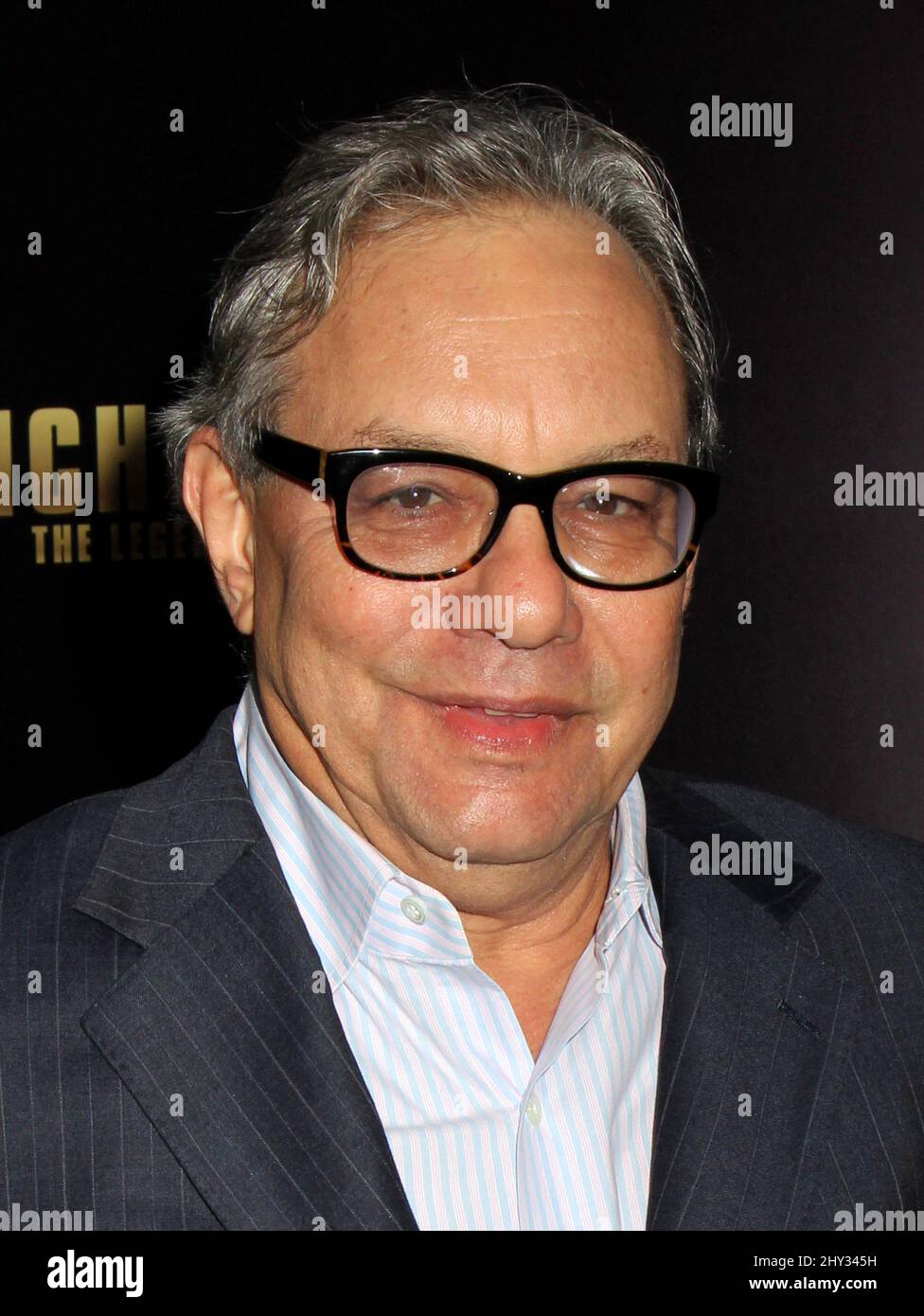 Lewis Black attending the premiere of Anchorman 2: The Legend Continues ...