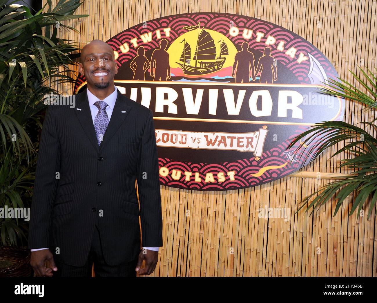 Gervase Peterson attending the "Survivor: Blood vs Water" Finale at CBS ...