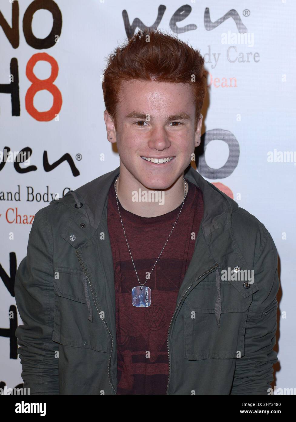 Justin Tinucci attending the NOH8 Campaign 5th Anniversary Celebration ...