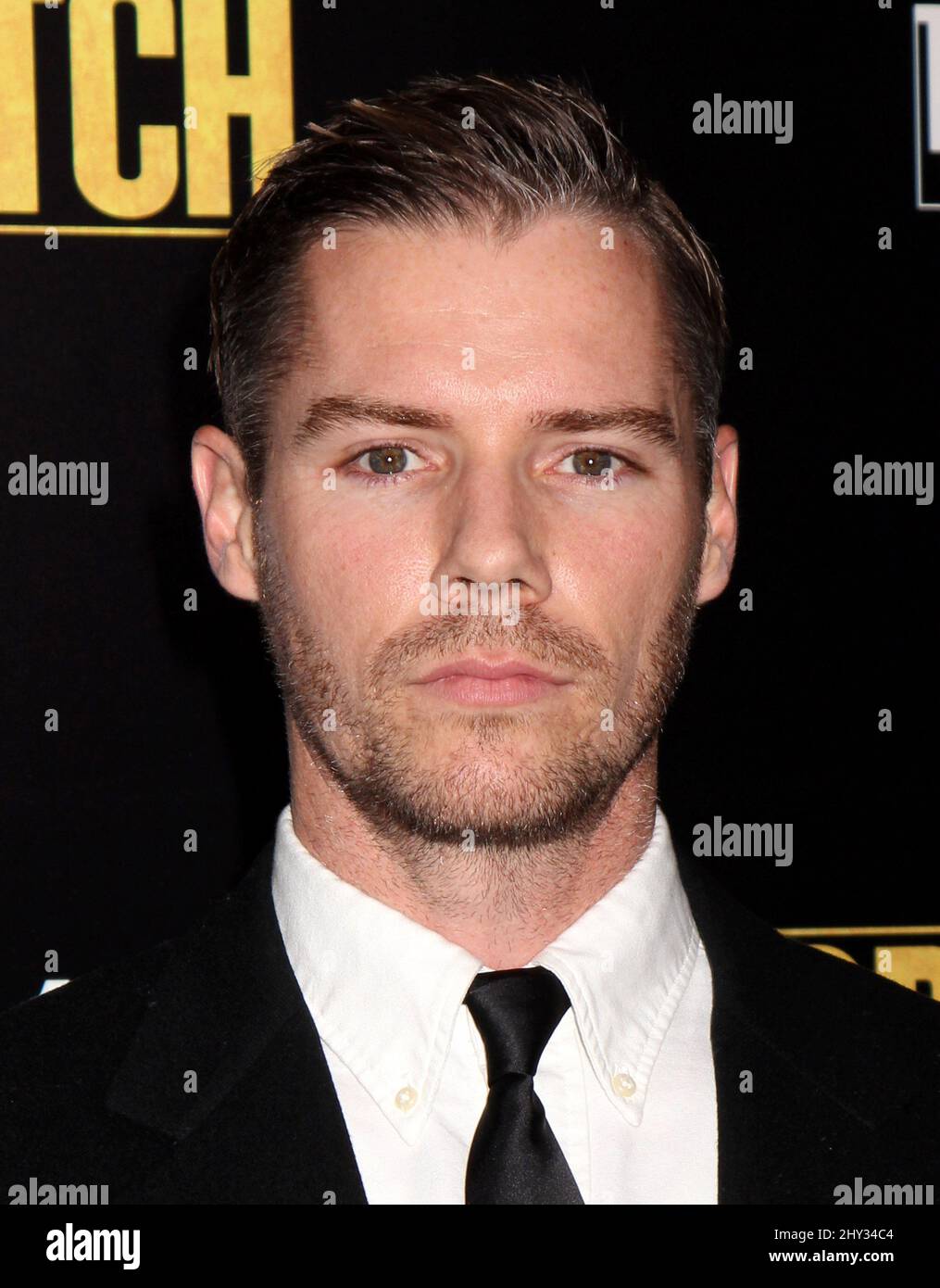 Josh Cowdery attending the premiere of "Grudge Match" at the Ziegfeld ...