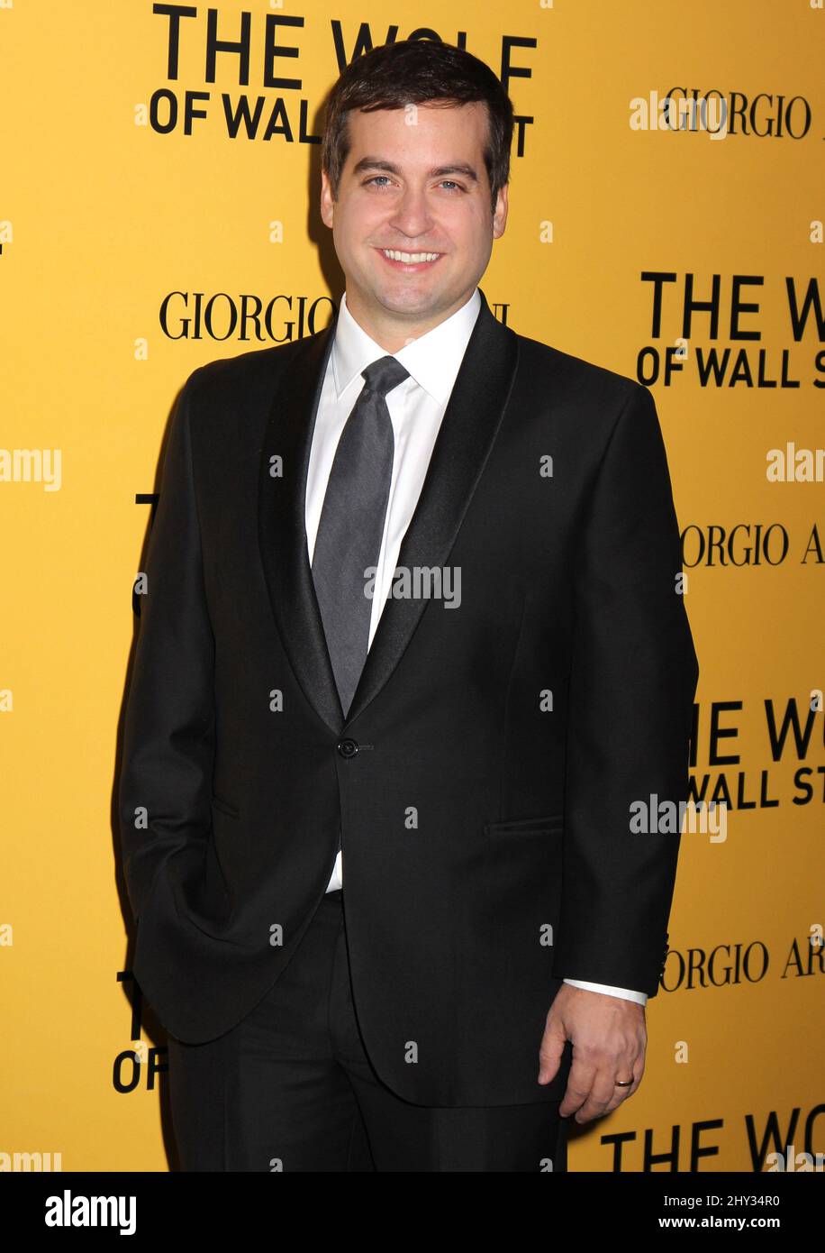 Brian Sacca attending the premiere of "The Wolf of Wall Street" in New ...