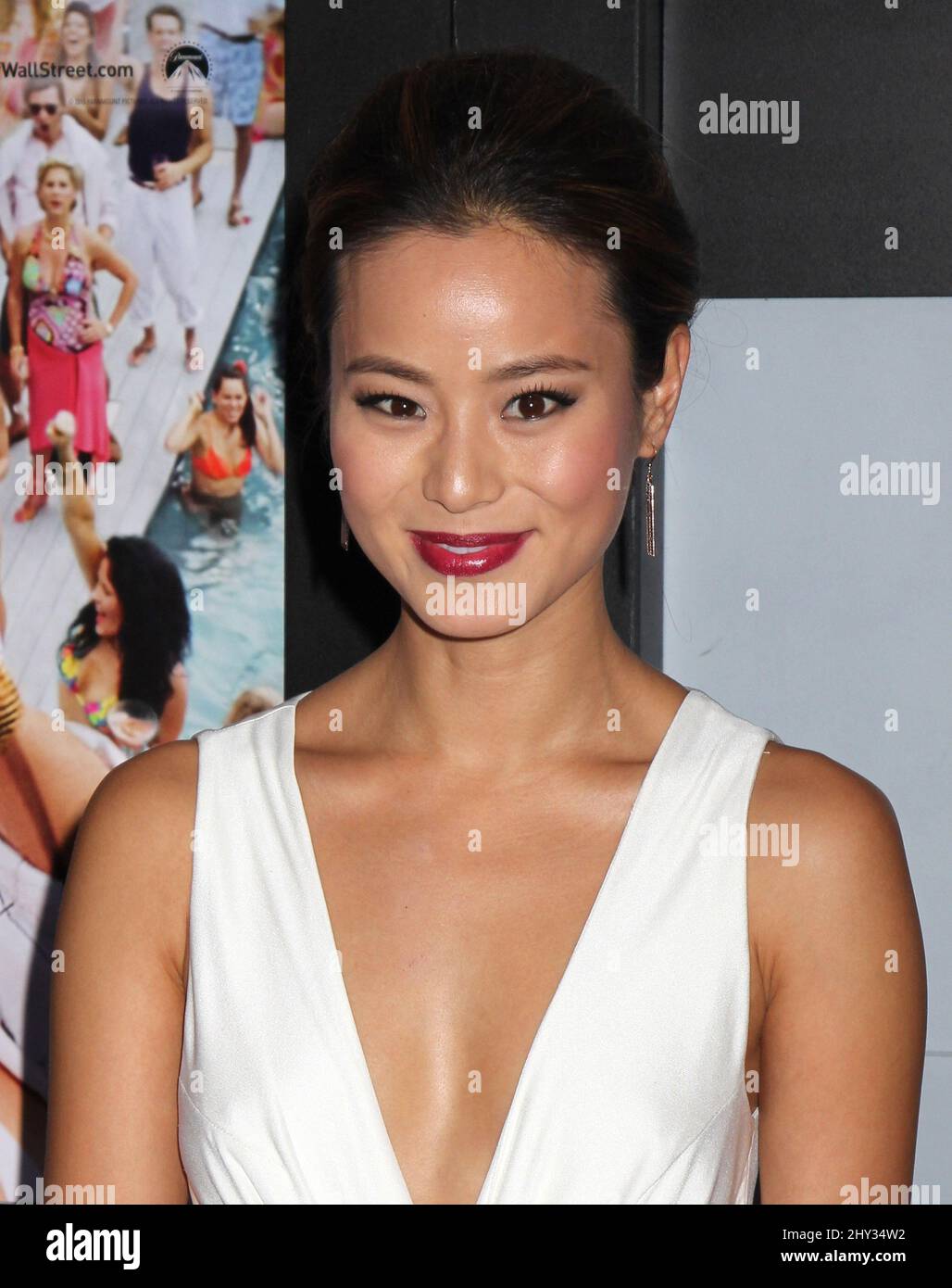 Jamie Chung attending the premiere of "The Wolf of Wall Street" in New ...