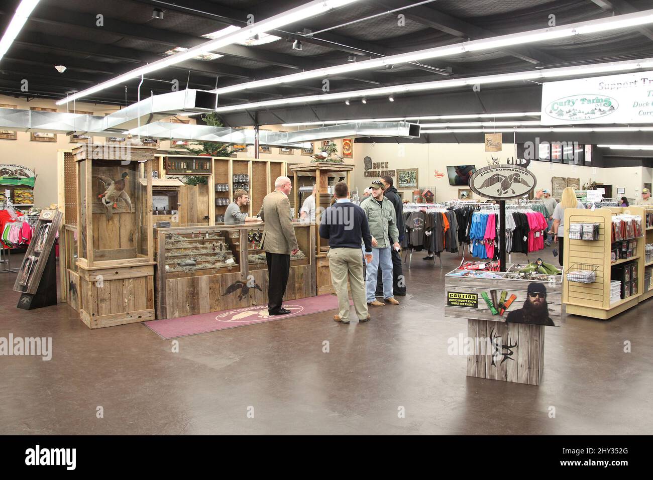 Headquarters of 'Duck Dynasty' located at Duck Commander Stock Photo ...