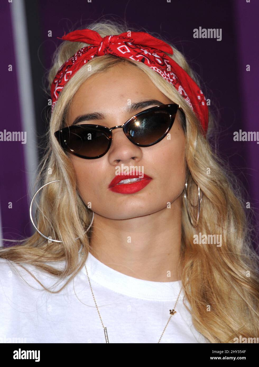Pia Mia at Justin Bieber's Believe World Premiere held at the Regal ...