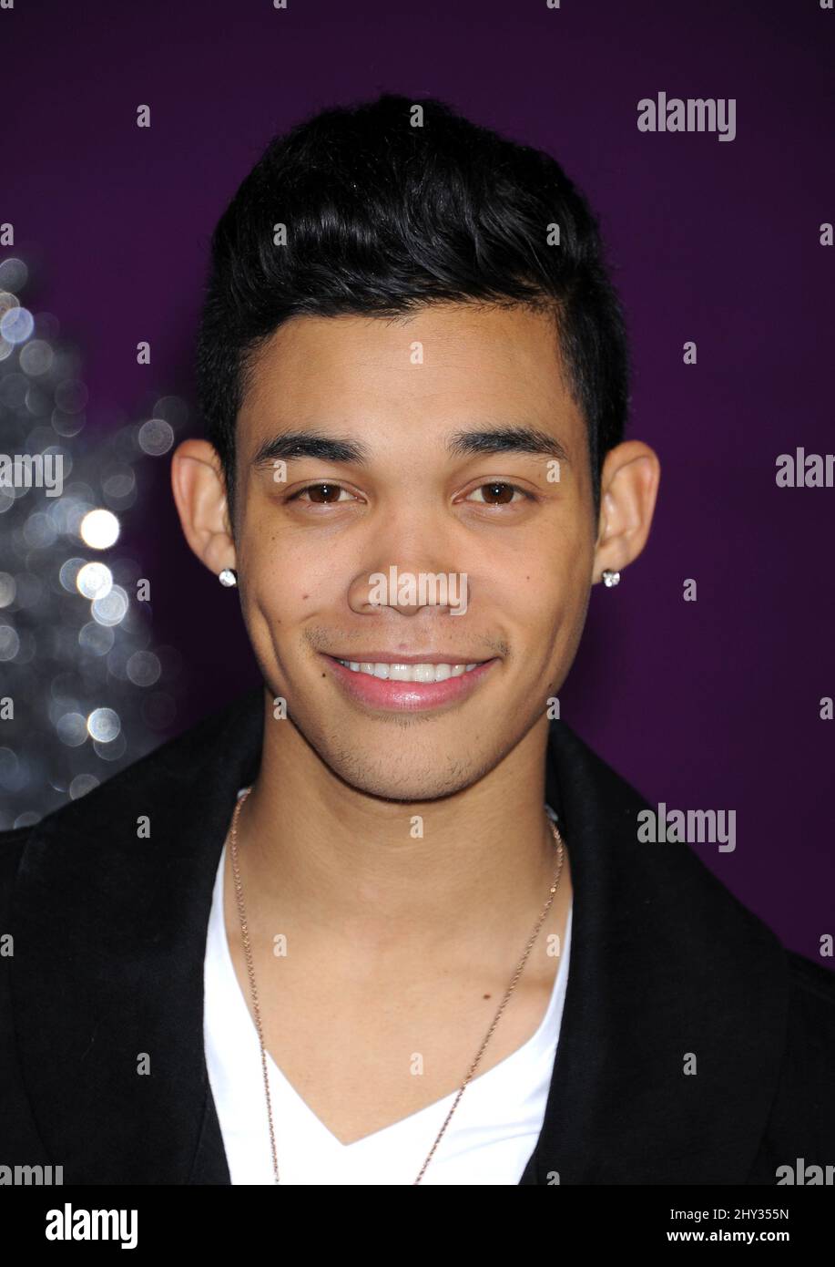 Roshon Fegan at Justin Bieber's Believe World Premiere held at the ...