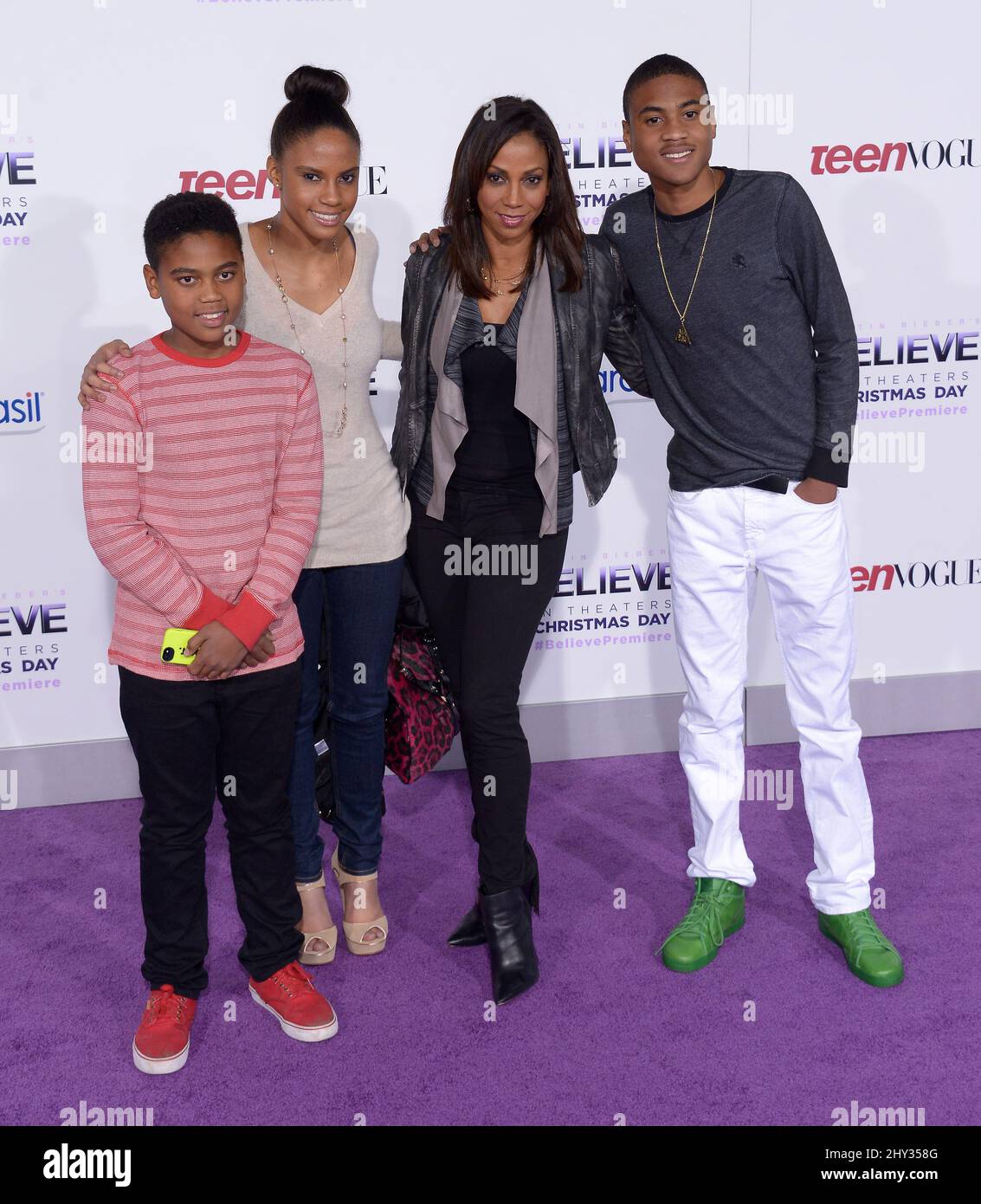Holly Robinson Peete attending "Justin Bieber's Believe" World Premiere ...