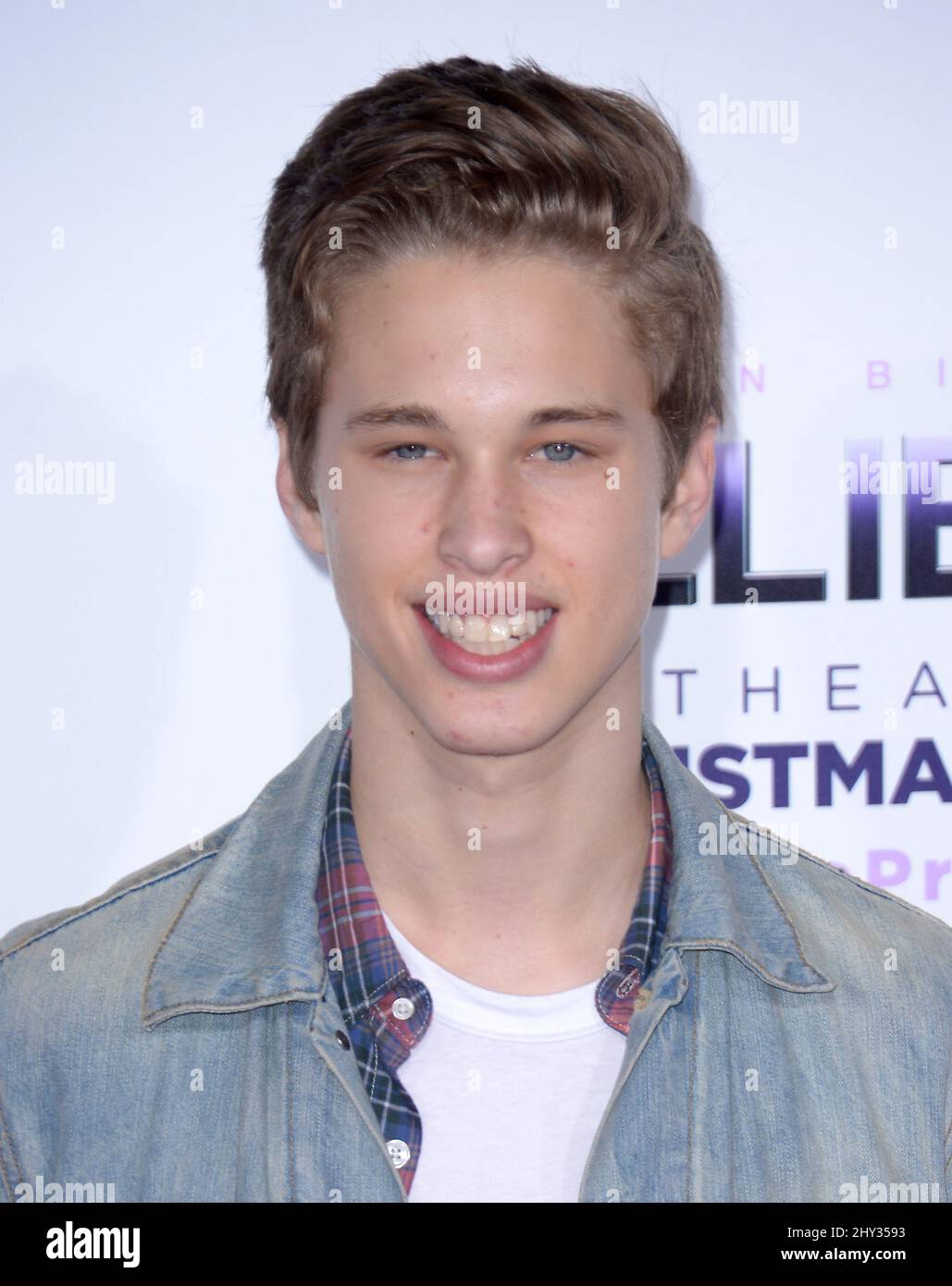 Ryan Beatty attending "Justin Bieber's Believe" World Premiere held at ...