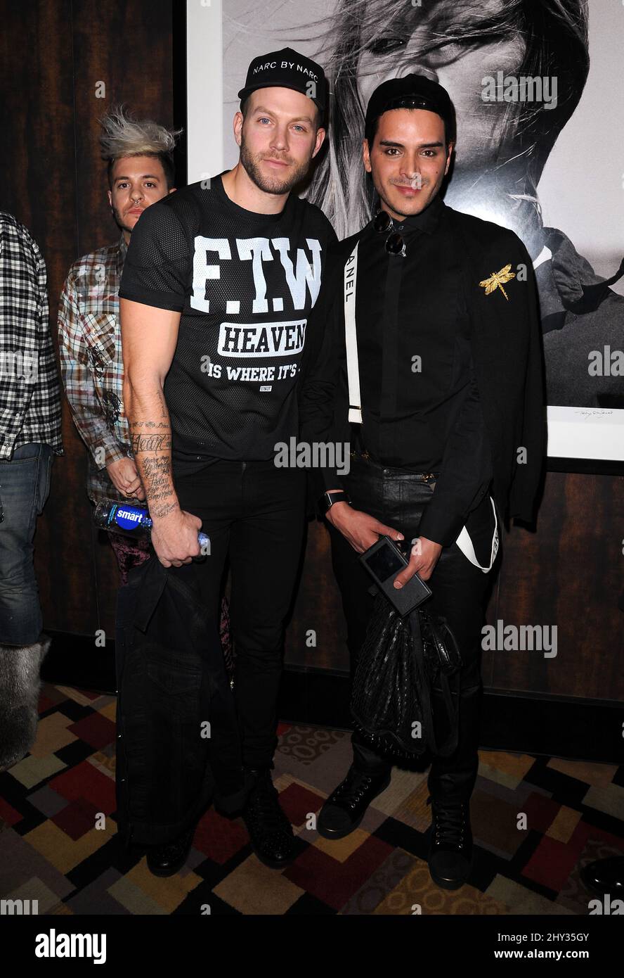 Johnny Wujek attending the Britney: Pieces of Me premiere in Las Vegas ...