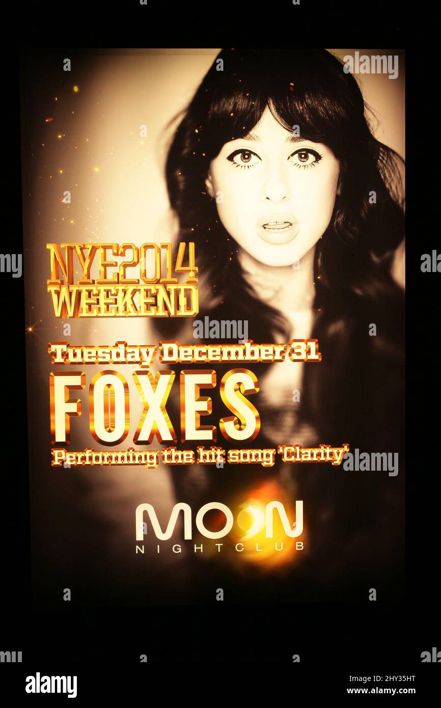 Foxes Performs New Year's Eve at MOON Nightclub, Palms Casino Resort ...
