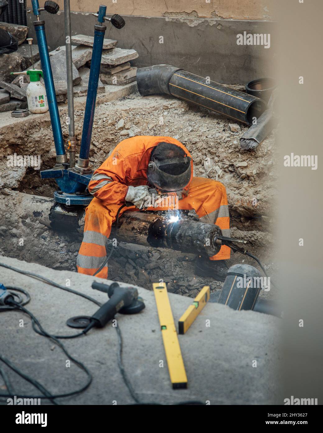 Constructor machine hi-res stock photography and images - Alamy