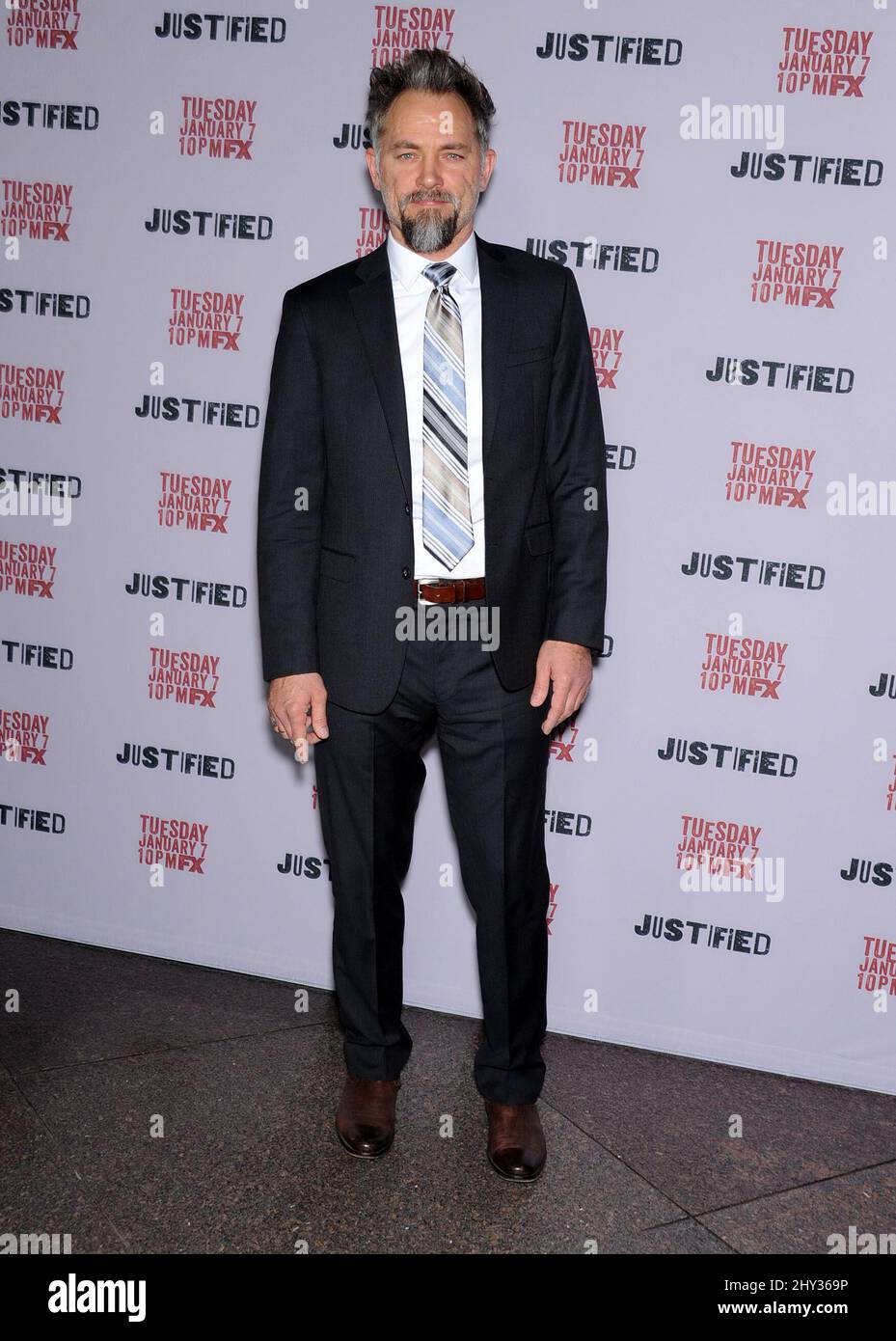 David Meunier attends the "Justified" Season 5 Premiere at the DGA, Los ...