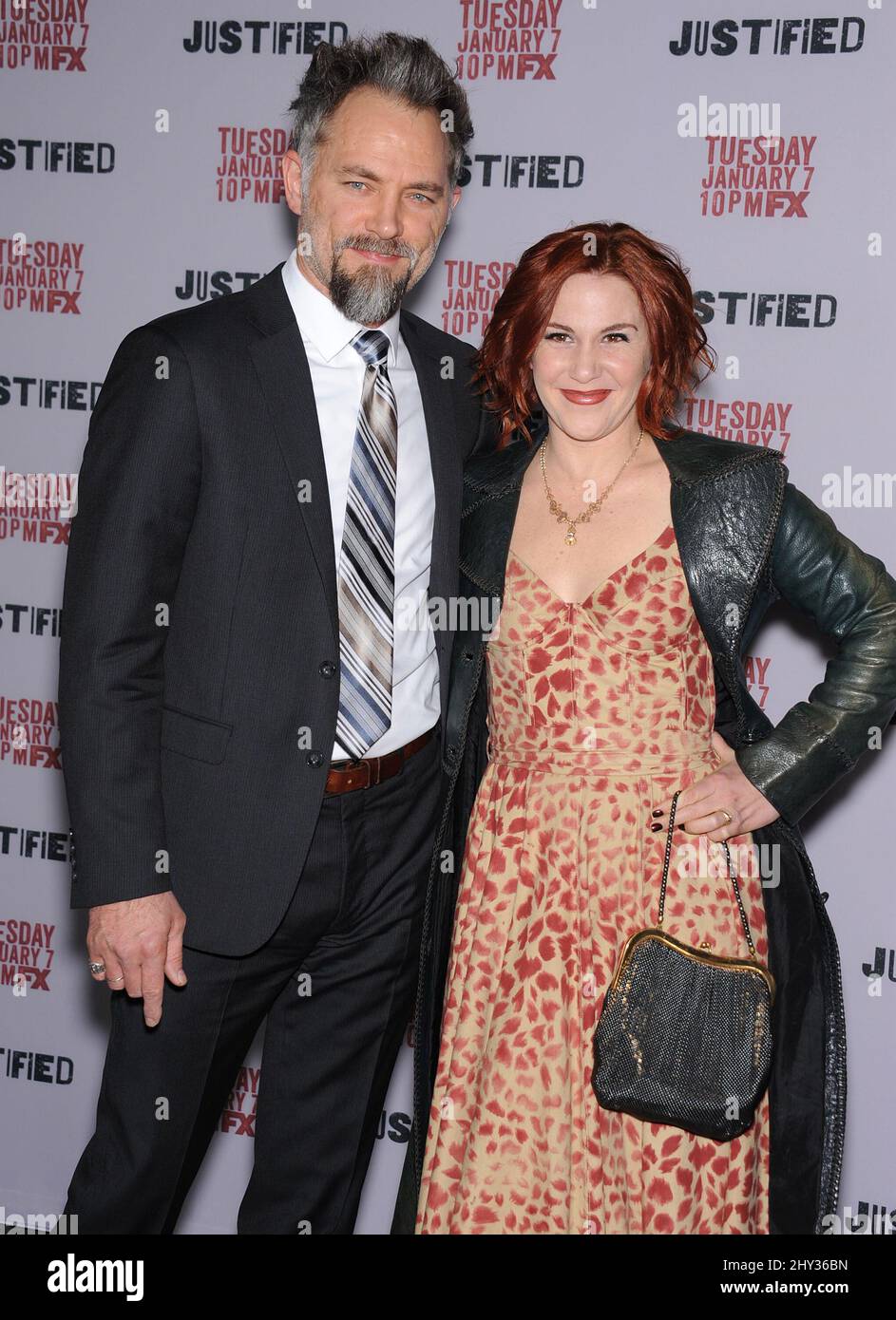David Meunier attends the "Justified" Season 5 Premiere at the DGA, Los ...