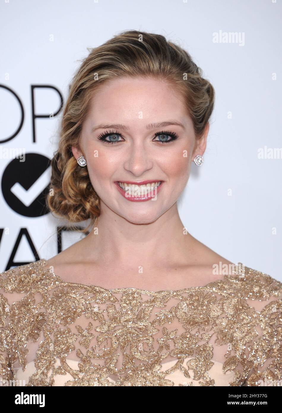 Greer Grammer attending the 40th Annual People's Choice Awards, held at ...